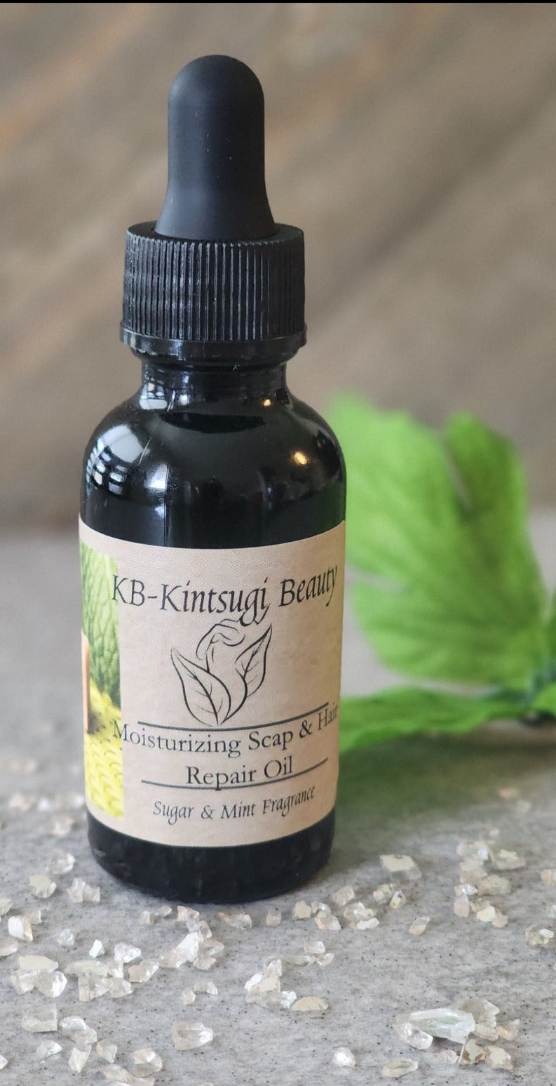 Moisturizing Scalp and Hair Repair Oil – KB-Kintsugi Beauty
